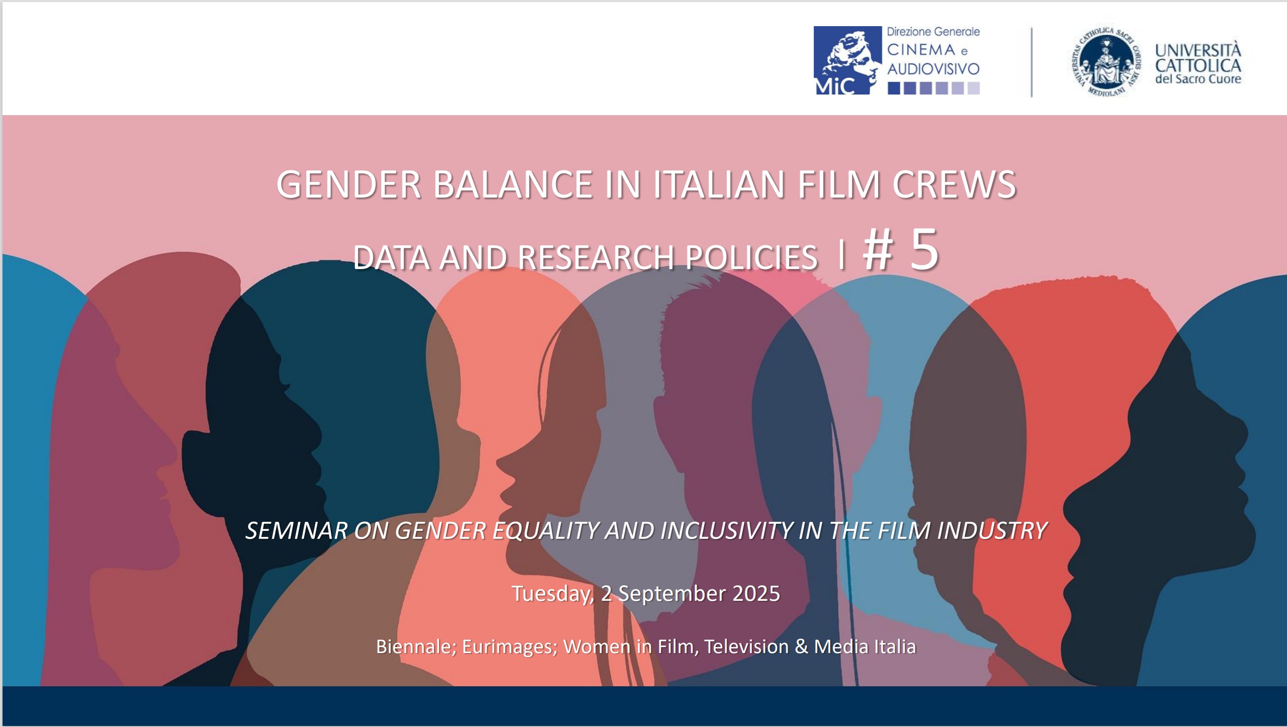 Parità di genere nel cinema italiano: presentato l’aggiornamento dello ...